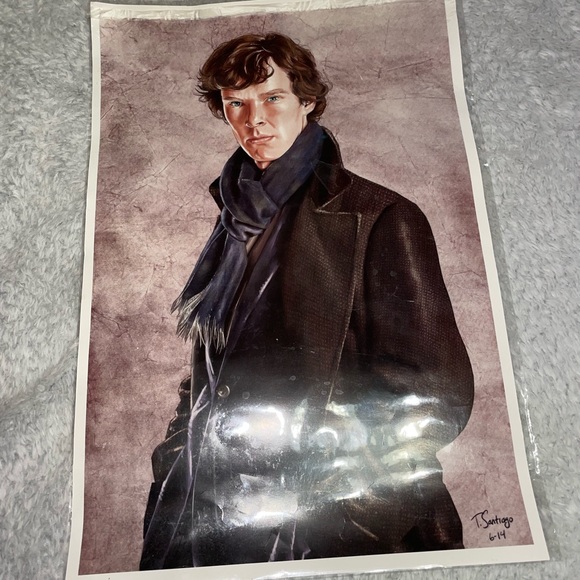 Source Unknown | Art | Rare Sherlock Holmes Cumberbatch Artwork 8 By ...